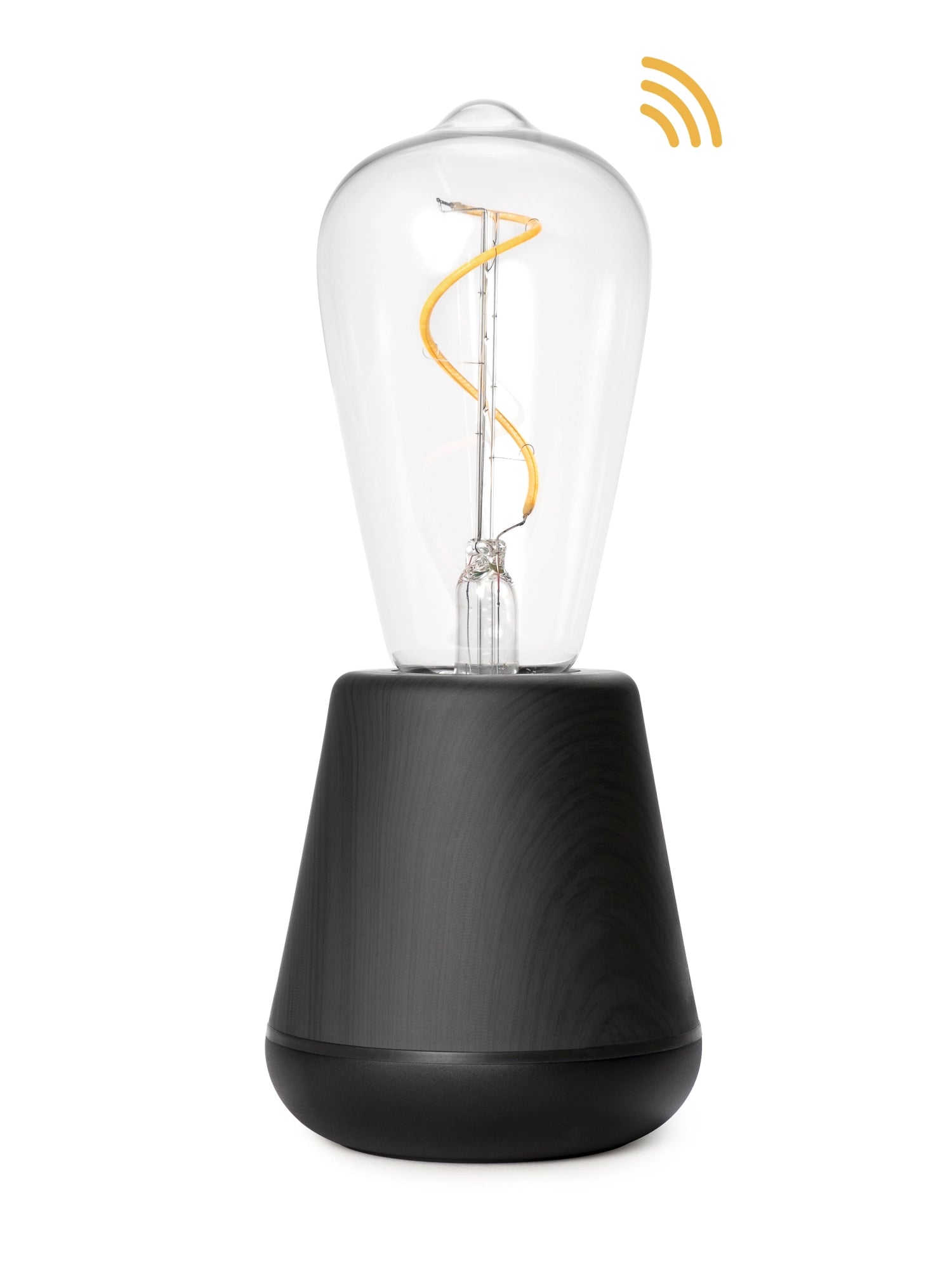 Humble Light Humble Light one Smart wood look, black, 19.5x8.5 cm Humt
