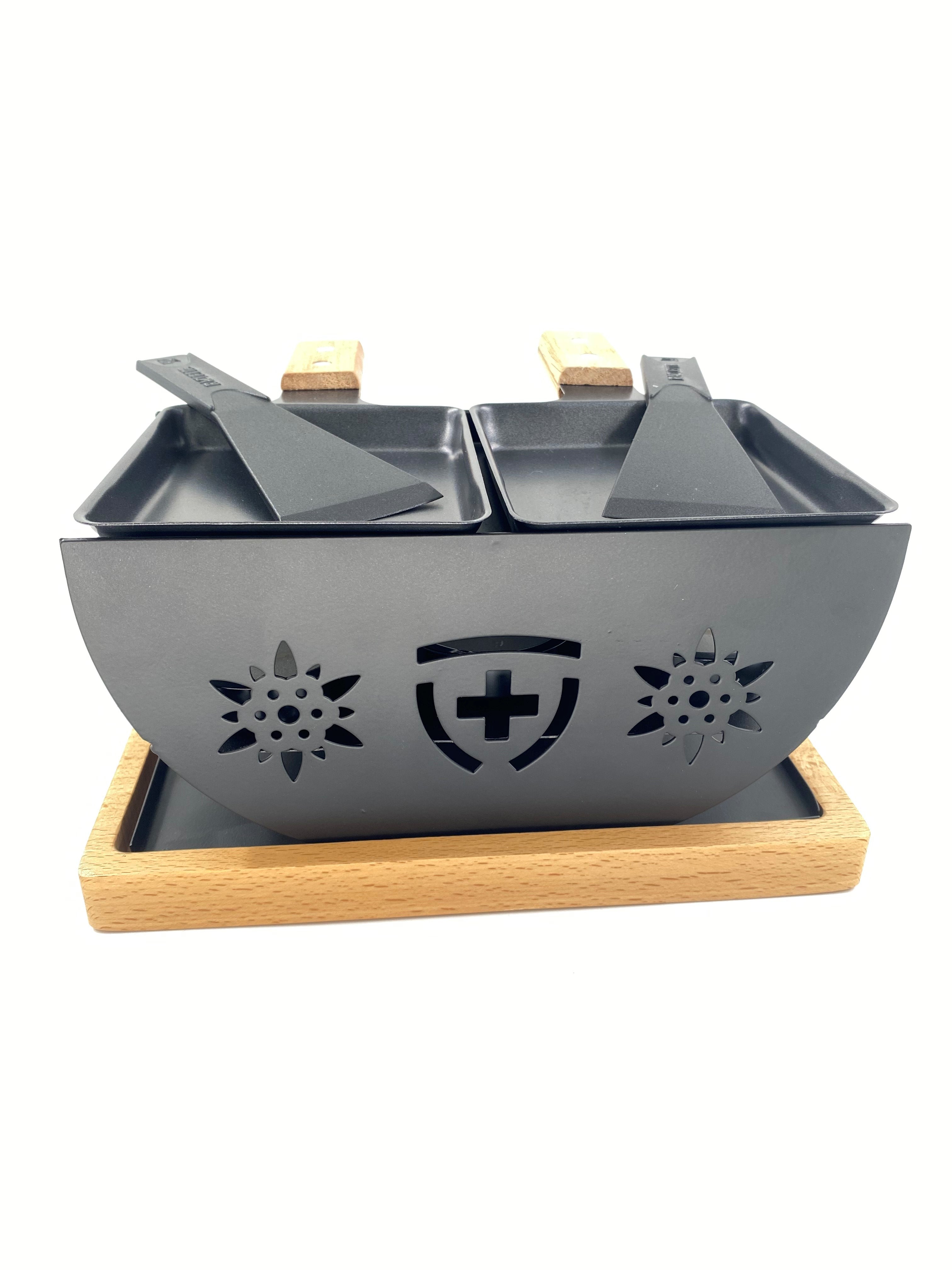 Heidi Cheese Line Racletteofen FLOWER Raclette 2 Personen