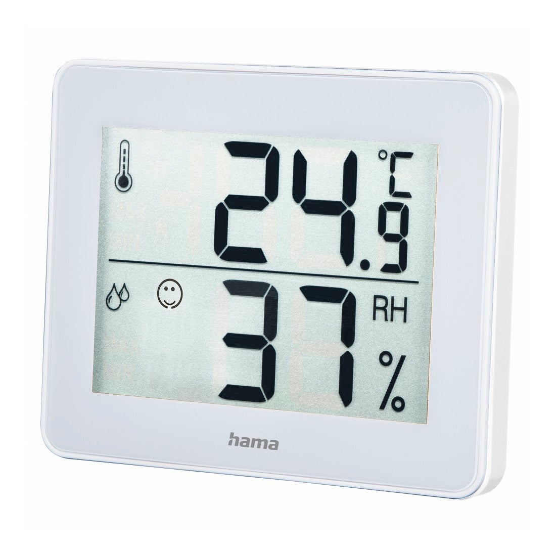 Hama Thermo-/Hydrometer Thermo-/Hygrometer "TH-130", Weiss